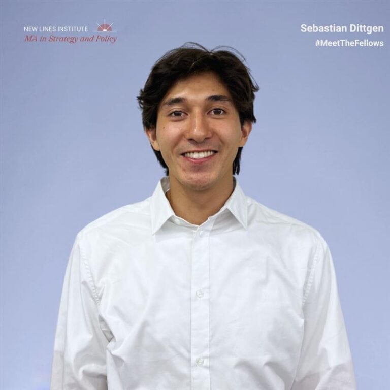 Sebastian Dittgen - New Lines Institute